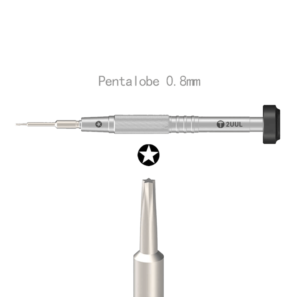 2UUL Precision Screwdriver - Pentalobe P2 0.8mm for iPhone Repair - GA Tech