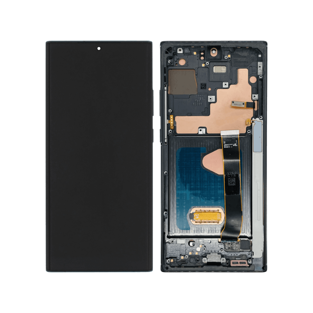 Samsung Galaxy Note 20 Ultra Screen with frame | Mystic Black - GA Tech