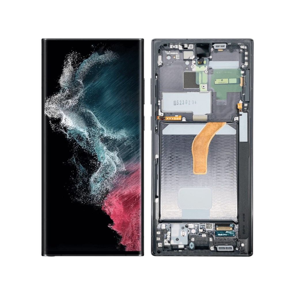 Samsung S22 Ultra screen with frame | GA Tech NZ