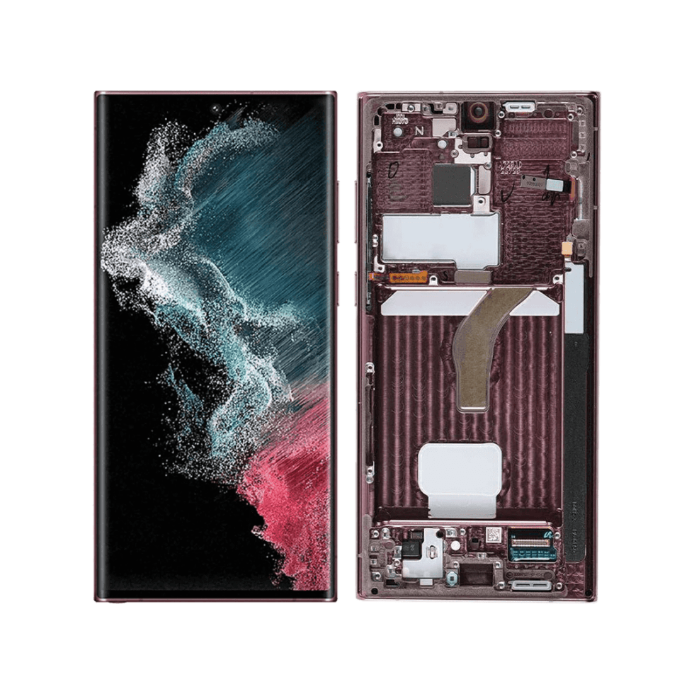 Samsung S22 Ultra display with frame | GA Tech NZ