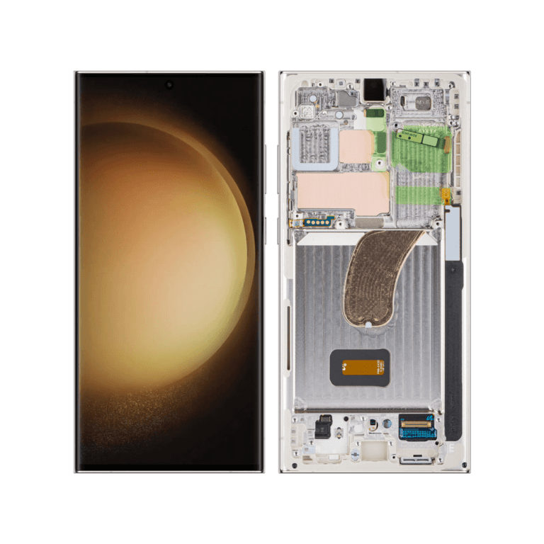 Samsung S23 Ultra Cream with frame | GA Tech NZ