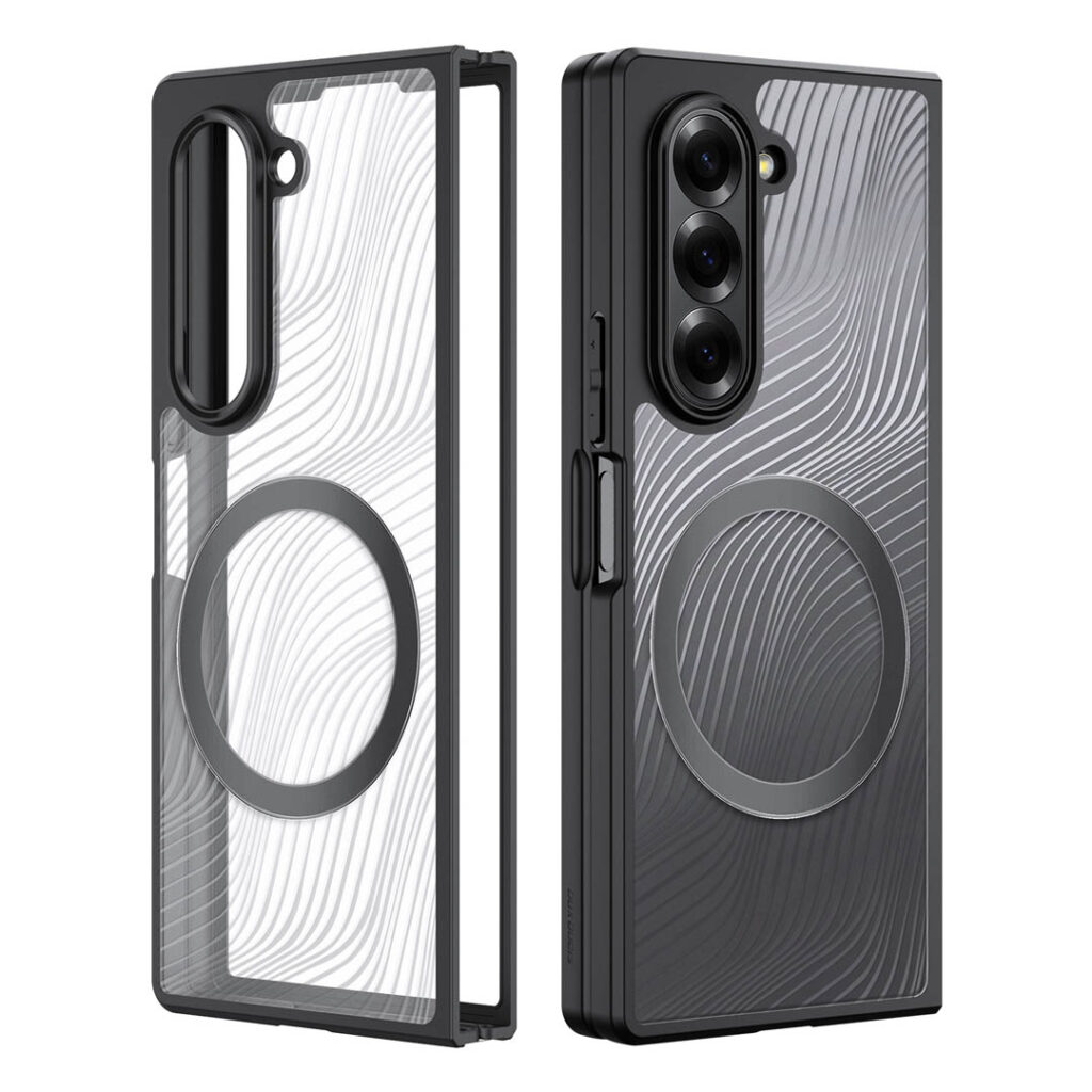 Samsung Galaxy Z Fold 6 magnetic case frosted matte back cover
